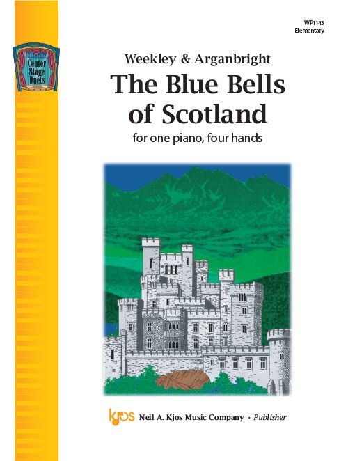 The Blue Bells of Scotland(1P4H) - スコットランドの釣鐘草 (1台4手) - — 楽譜専門店 Crescendo alle